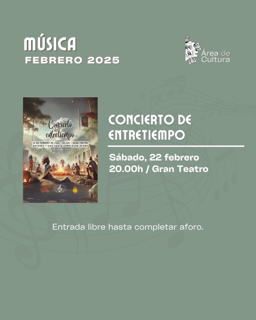 Gran Concierto de EntreTiempo por la Banda de Música AMC de Manzanares ...